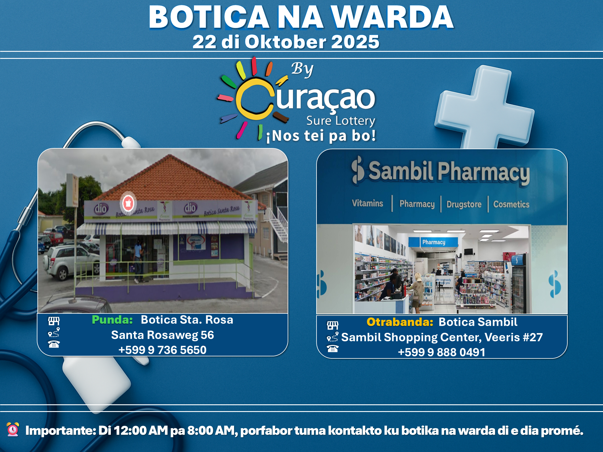 Komienzo - Curacao Sure Lottery