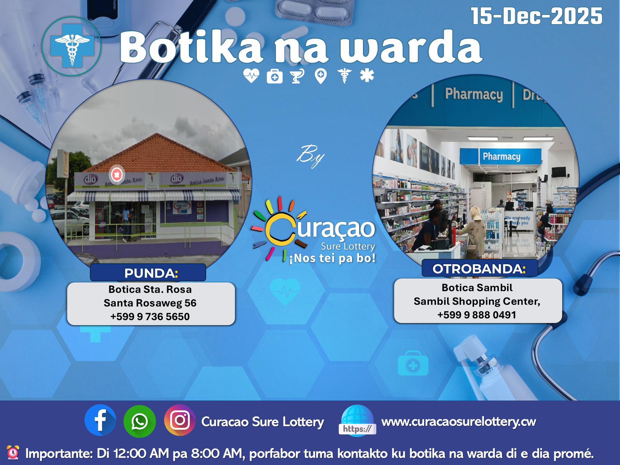 Komienzo - Curacao Sure Lottery